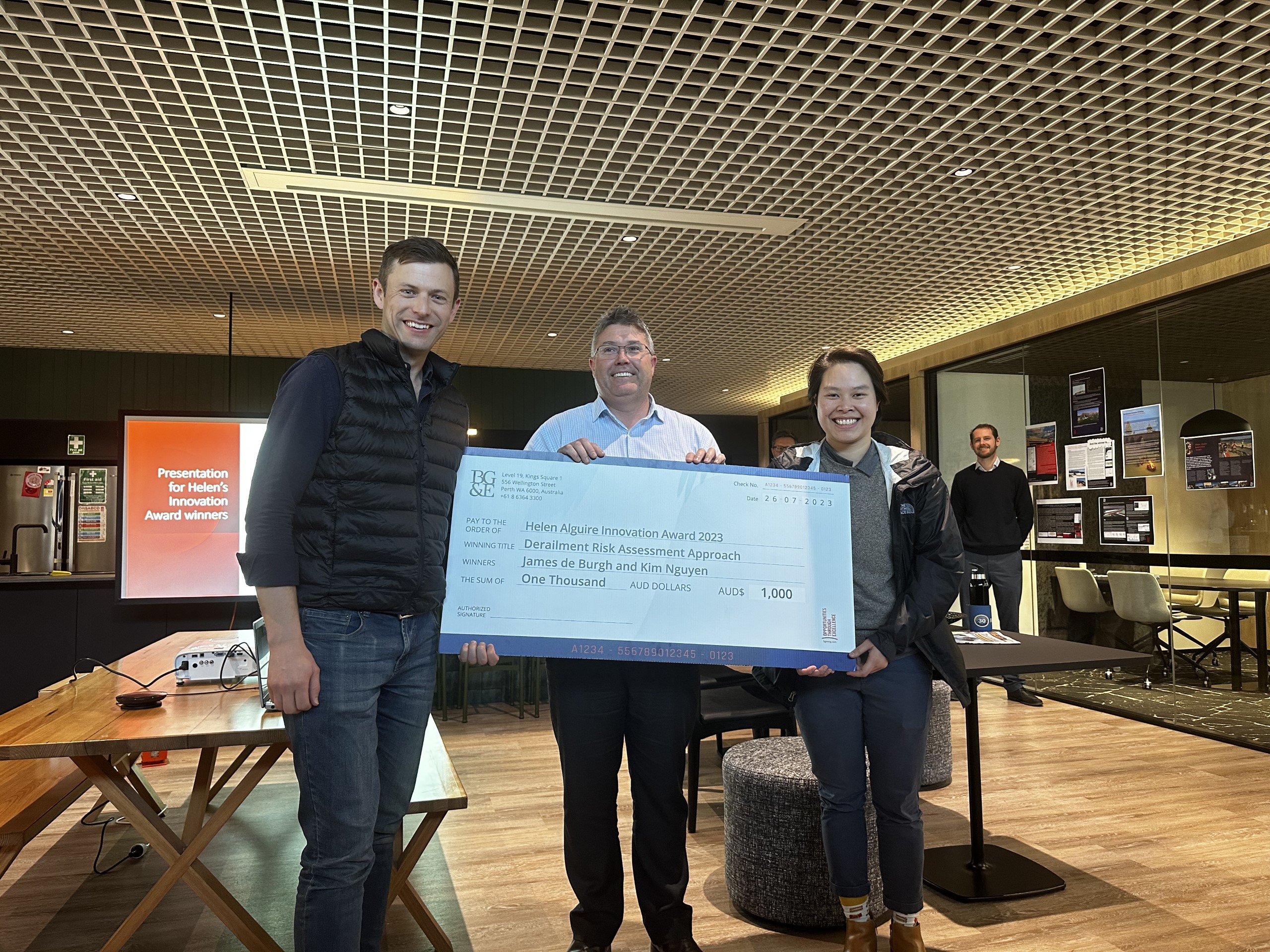 Winner of The Helen Alguire Innovation Award | BG&E