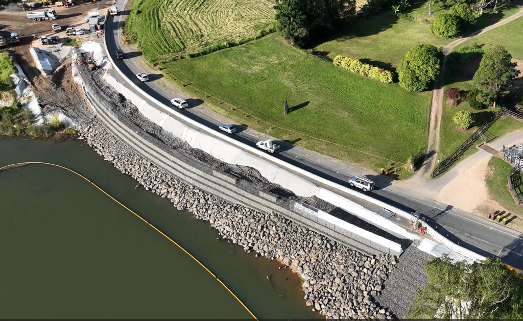 NSW Severe Weather & Flooding 2022: Kyogle Road and Mount Warning Road ...